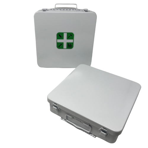 Metal First Aid Box: Wall mountable, water/dust proof – wildmedkits