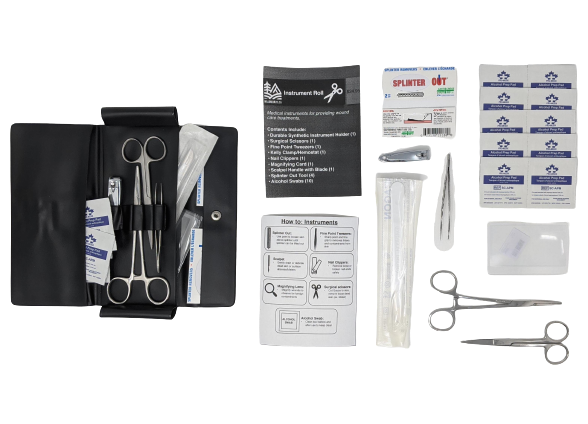 First Aid Instrument Roll – wildmedkits