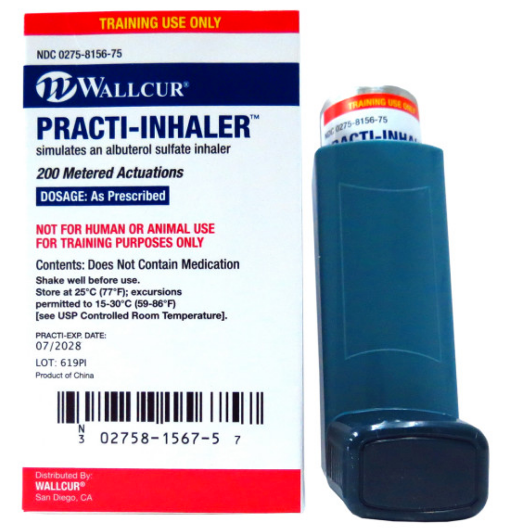 Placebo Inhaler (MDI)-for training – wildmedkits